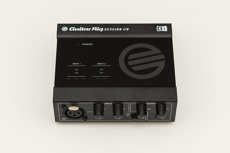 Native Instruments Guitar Rig Session I/O Black | Reverb