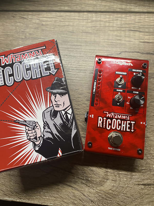 Digitech Ricochet whammy pedal Red | Reverb
