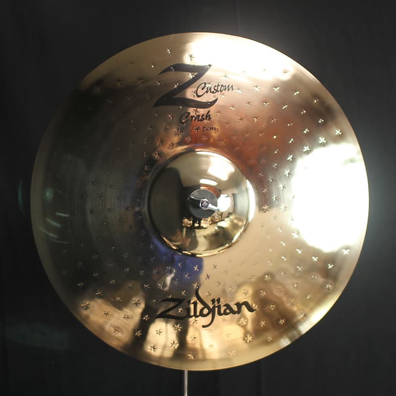 Zildjian 18" Z Custom Crash - 1512g (video demo) | Reverb