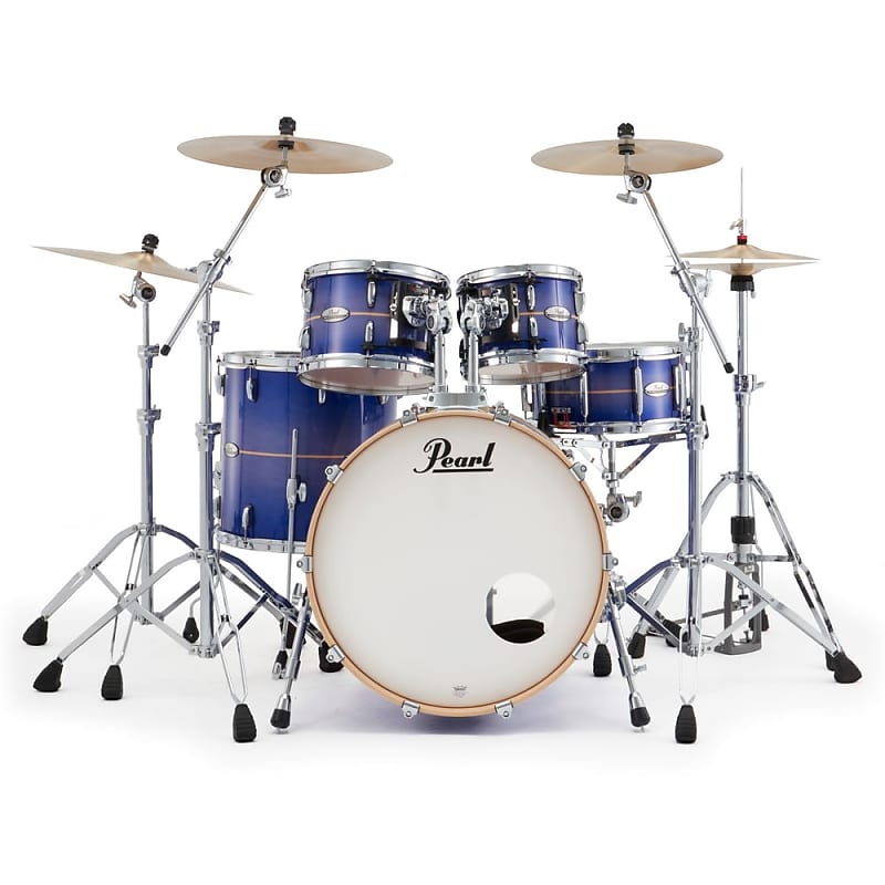 Pearl PMX Series 4-piece Drum Shell Pack, Royal Blue | Reverb Canada