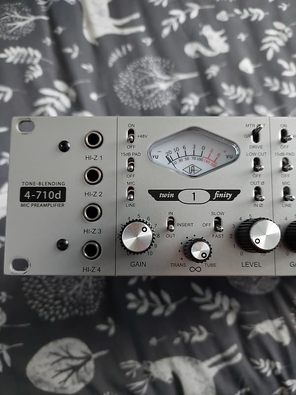 Universal Audio 4-710d Twin-Finity 4 Channel Mic Pre-Amp | Reverb