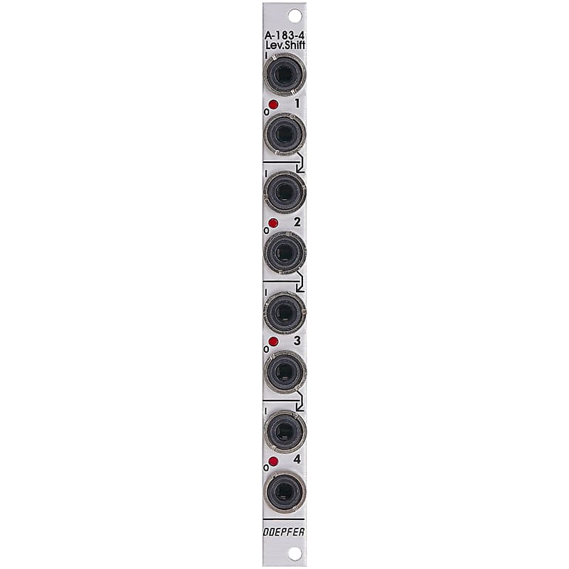 Doepfer A 183 4 Quad Level Shifter Modular Synthesizer Reverb 9884