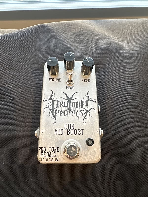 Pro Tone Pedals Cor Mid Boost 2020 - Sliver | Reverb