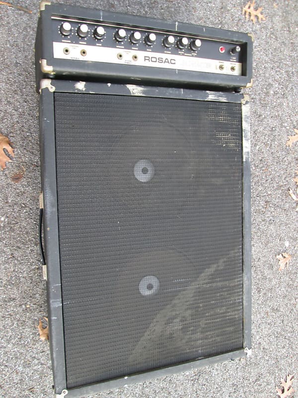 Vintage Early '70s Rosac (Mosrite) Leadmaster USA Guitar Amp | Reverb