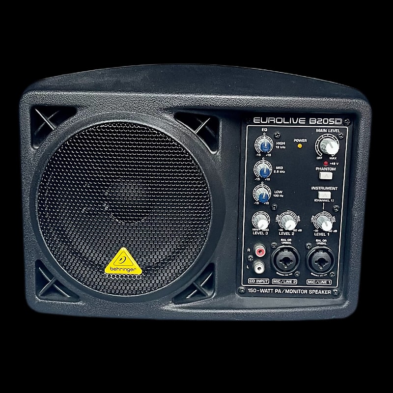 Behringer Eurolive B205D Active 150W PA/Monitor Speaker | Reverb UK