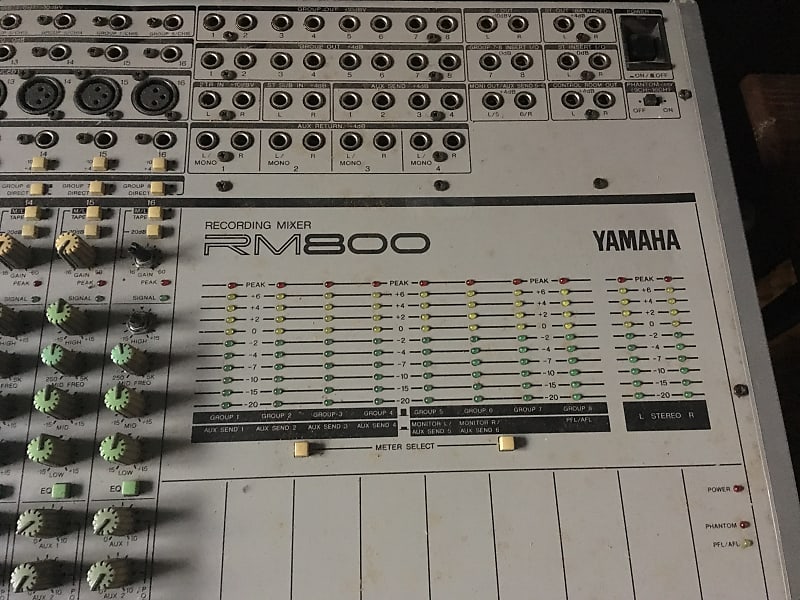 Yamaha RM800 Mixer Great As Backup or Fixup | Reverb