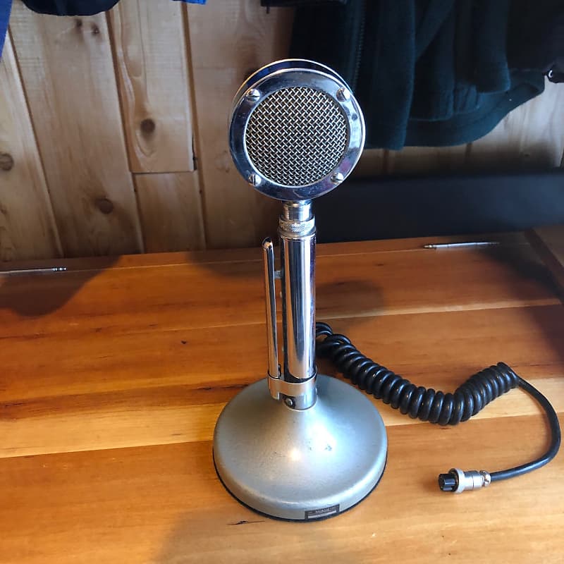 Vintage Astatic D-104 Microphone "G" Stand 1950's - Chrome | Reverb