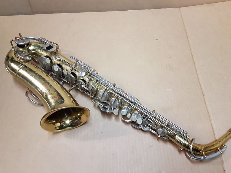1974 BUESCHER ARISTOCRAT ALTO SAX / SAXOPHONE made in USA | Reverb