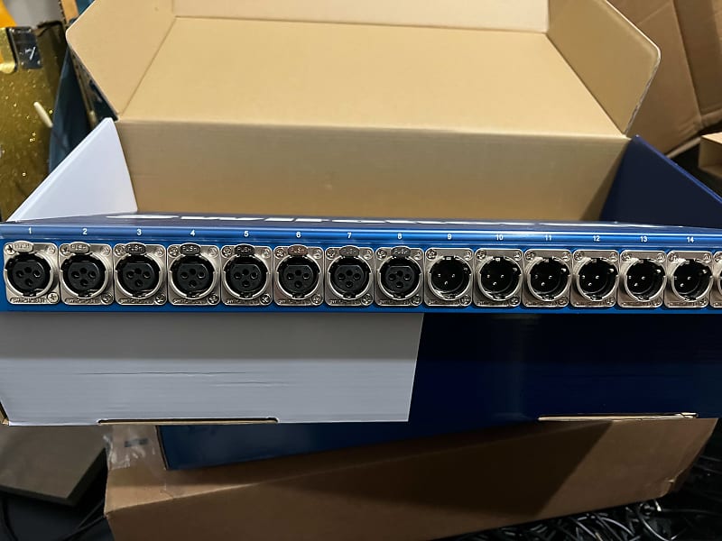 Switchcraft 16-channel XLR to DB 25 Patchbay 8F/8M - Model: | Reverb