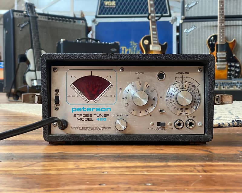 Peterson Strobe Tuner Model 420 | Reverb