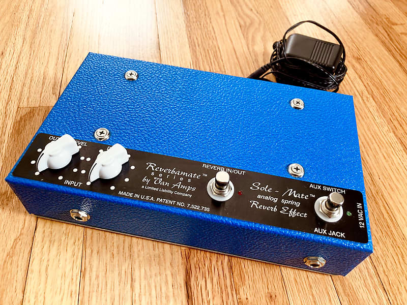 Van Amps Sole Mate Analog Spring Reverb 2010s Blue | Reverb