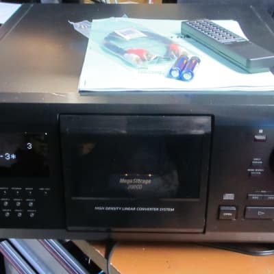 Sony CDP-CX255 200 Audio CD Player - W Remote Manual - & | Reverb