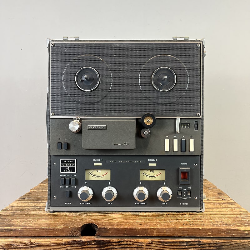 Sony 777 Stereo 4 Track Tape Deck AS-IS for Parts or | Reverb