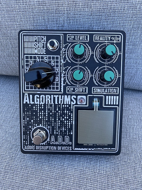 Audio Disruption Devices Add Algorithms Fuzz Pedal Reverb 