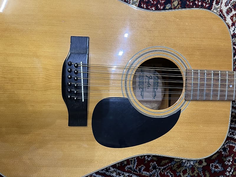 Fender 12 string 1970s F-5-12 Natural | Reverb UK