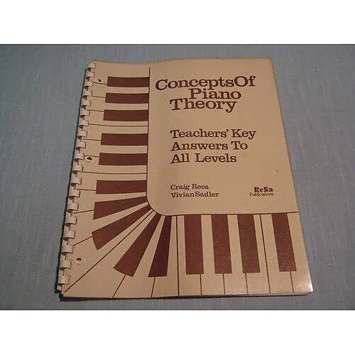 Concepts of Piano Theory (Teacher's Key for Level 2-6) | Reverb