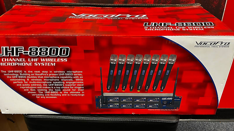 VocoPro UHF-8800 Handheld Wireless Microphone (Houston, TX) | Reverb