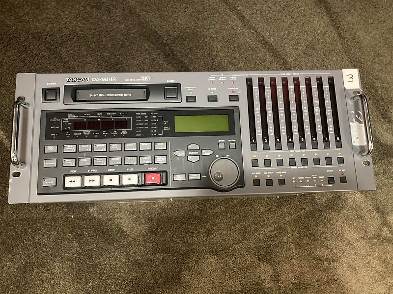 TASCAM DA98 HR 1990's - Dark Grey-Black | Reverb