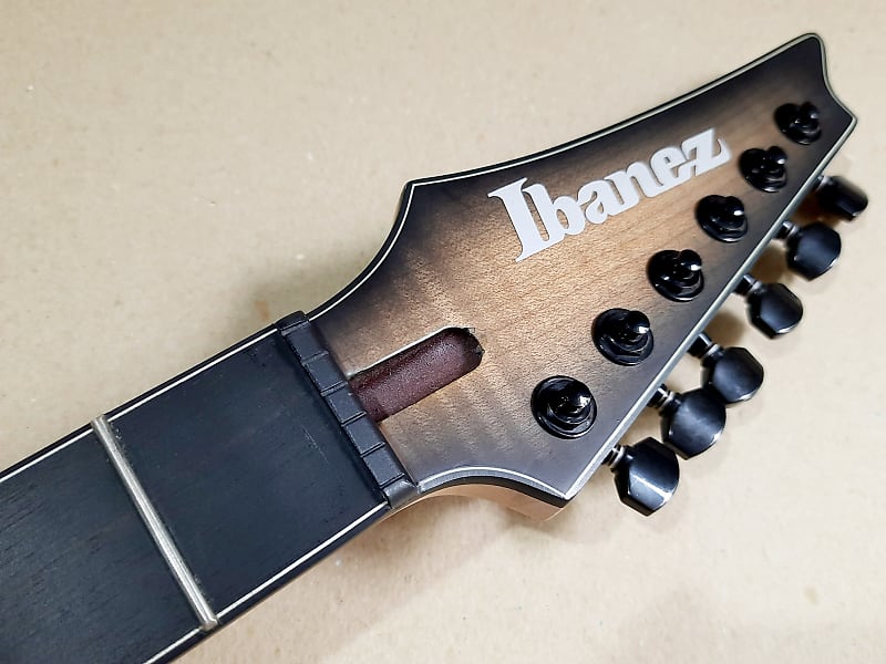 LOADED Ibanez Neck SIX6FDFM Nitro Wizard 2019 w/ Black | Reverb