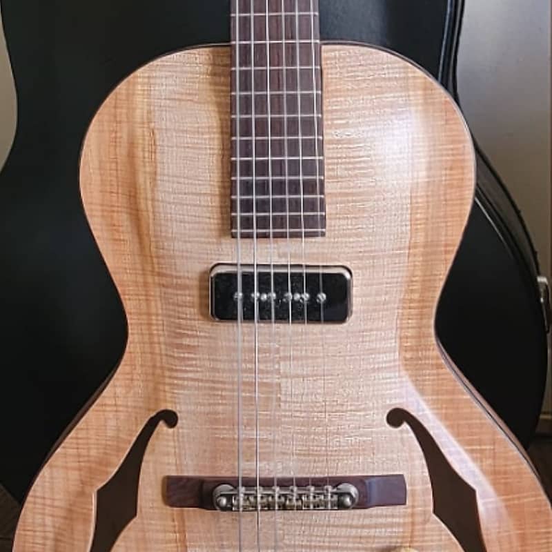 Willard Custom Builds Madeline Hollow Body Parlor P90 2023 - | Reverb