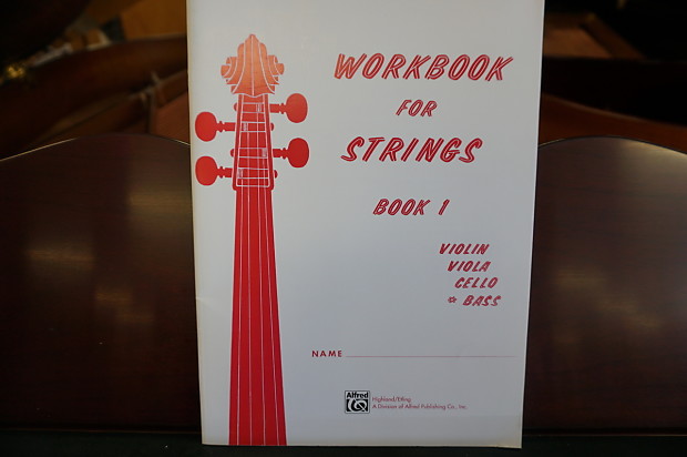 Workbook For Strings Book 1 Bass | Reverb