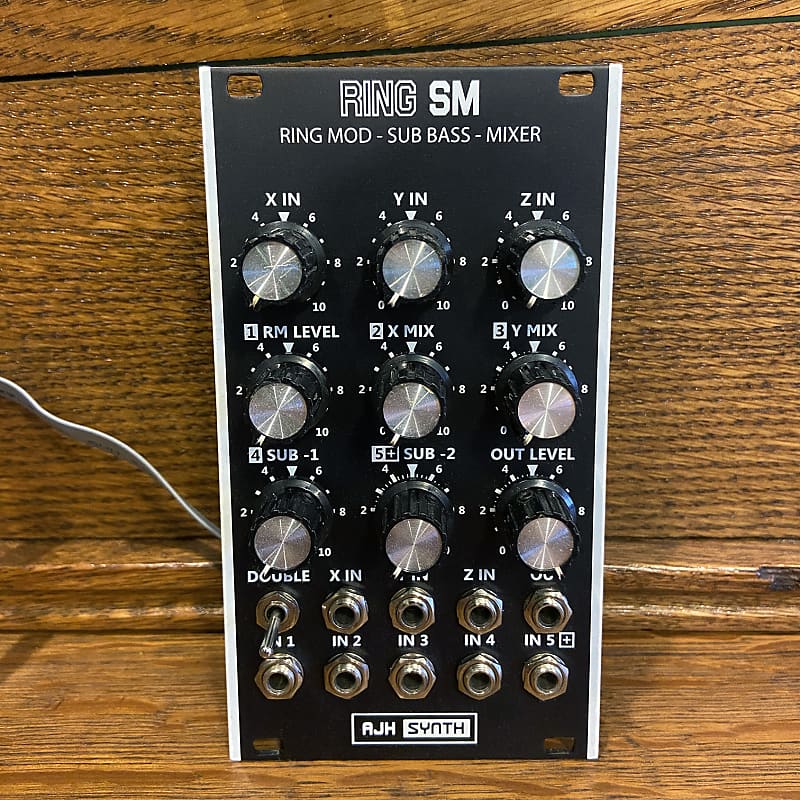 AJH Synth Ring SM - Ring Modulator & Mixer (Vintage Black) | Reverb