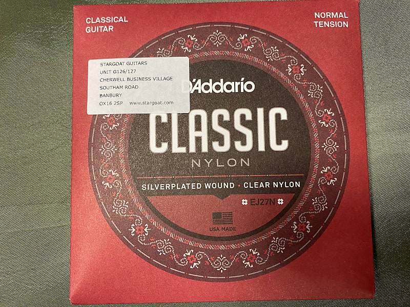 D'Addario EJ27N classical guitar strings | Reverb UK