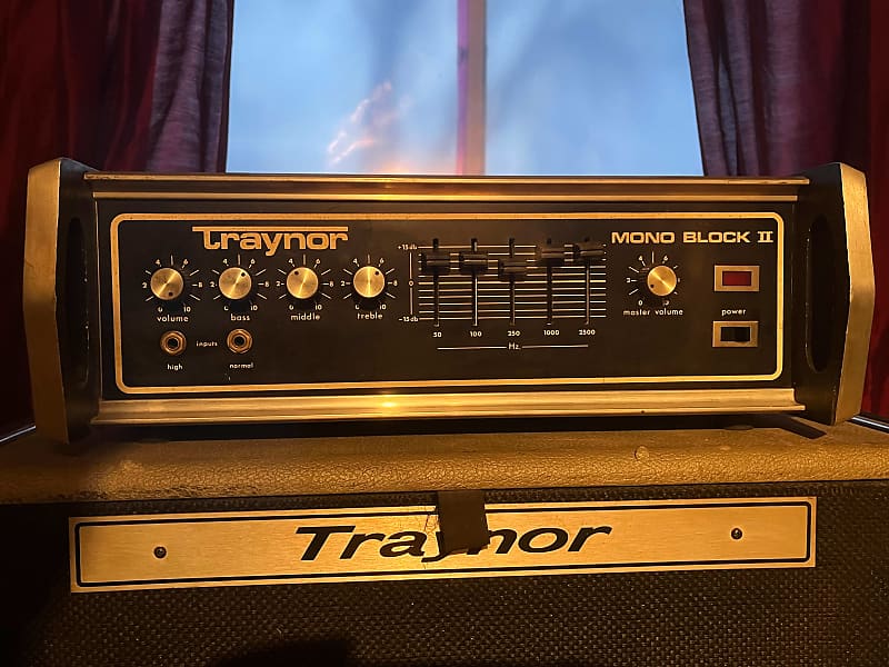Traynor Monoblock II 70s - Black | Reverb