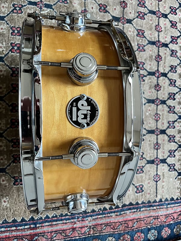DW Maple snare drum 1982 - Natural maple | Reverb UK