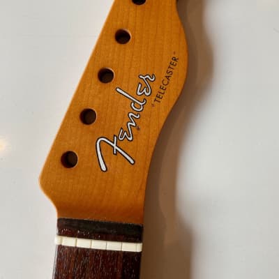 Musikraft Telecaster Neck - Vintage Tinted Nitrocellulose | Reverb