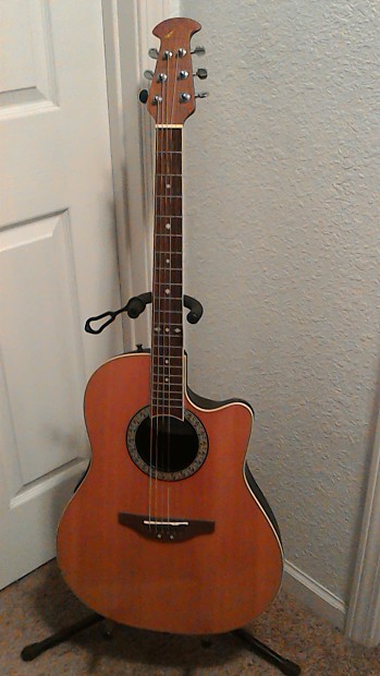 Ovation Celebrity CC57 Natural Gloss with Hardshell Case | Reverb