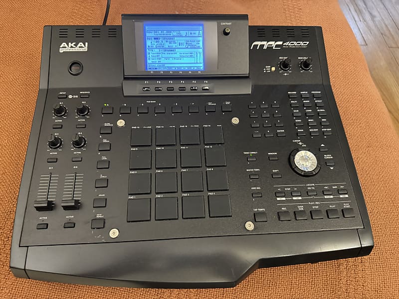 Akai MPC4000 - Blackout Version- LOADED!!! | Reverb