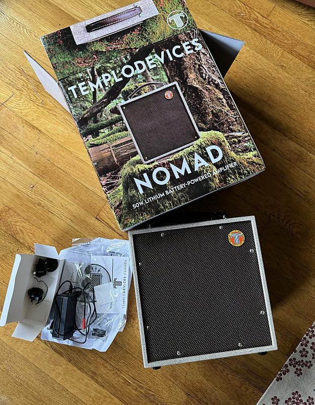 Templodevices Nomad 50 Watt Guitar Amp 2023 - Creme | Reverb