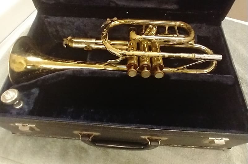 VINTAGE ELKHART BUESCHER ARISTOCRAT CORNET | Reverb