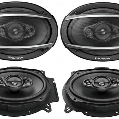 4 PIONEER TS-A6960F 450W MAX 6" X 9" 4-WAY 4-OHM STEREO | Reverb