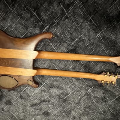 Rickenbacker Left-Handed Doubleneck 4080 Early 90's - Walnut | Reverb