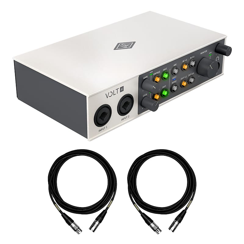 Universal Audio Volt 4 USB-C Audio Interface Bundle with | Reverb