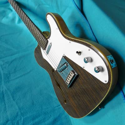 CUSTOM Danelectro/Cozart Tele-Style Short Scale Semi-Hollow | Reverb