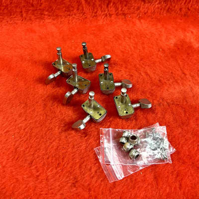 Gretsch Van Ghent guitar tuners 1960’s Nickel original | Reverb