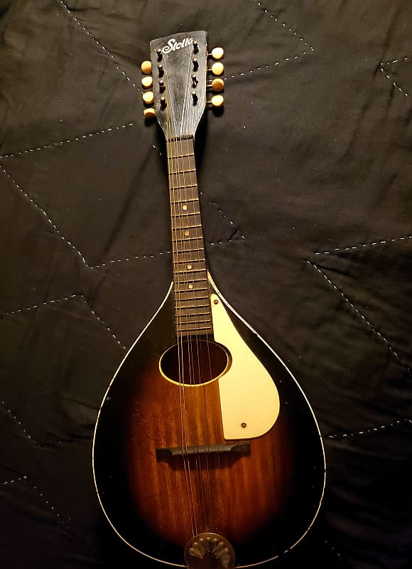 Beautiful Antique Stella Mandolin w Case | Reverb