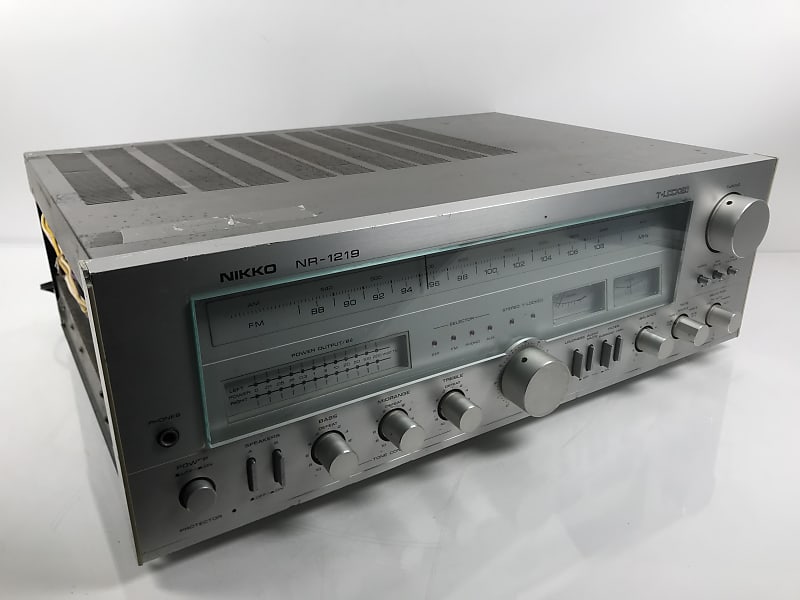 Vintage Nikko NR-1219 Stereo Receiver - 100 Watts | Reverb