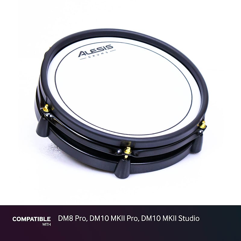 Alesis 10" Dual-Zone Drum Pad for DM8 Pro, DM10 MKII Pro, | Reverb