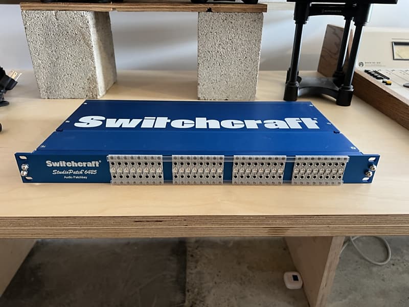 Switchcraft StudioPatch Series 6425 64-Point TT-DB25 Patchbay | Reverb