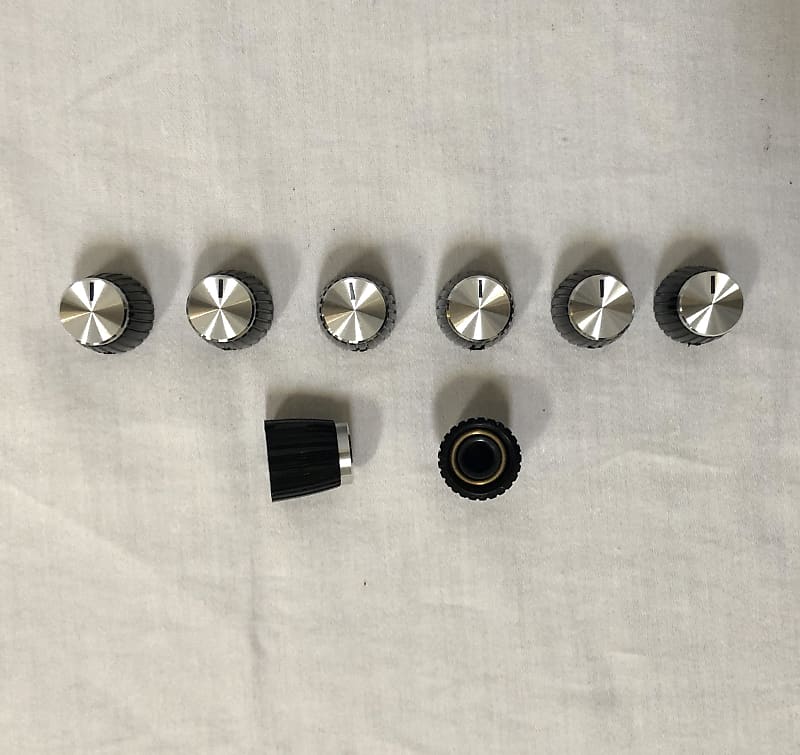 Marshall-Style Amp Knobs - Silver | Reverb