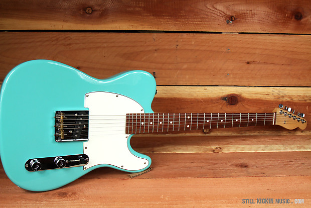 BARITONE ESQUIRE TELECASTER DAPHNE BLUE AMAZING ALLPARTS | Reverb