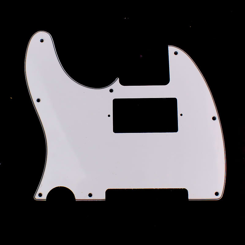 Left-Handed guitar Pickguard For Tele Humbucker Cut-out style | Reverb