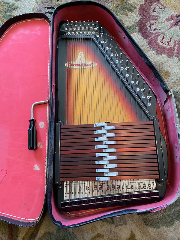 Vintage Rhythm Band "Chromaharp" (15-chord) 1972 Sunburst | Reverb
