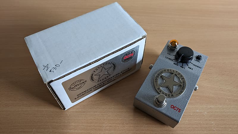 Fulltone Custom Shop Ranger OC-75 Treble Boost Guitar | Reverb UK