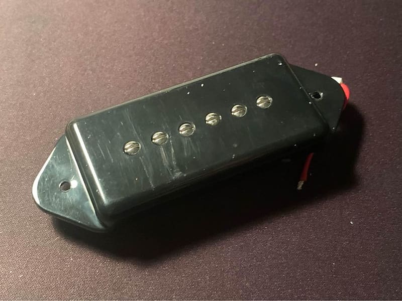 Epiphone Dogear P90 Pro 2020s - Black Plastic | Reverb