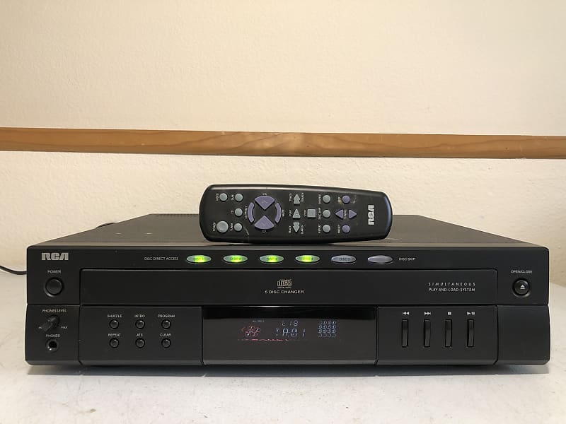 RCA RP-8075RS CD Changer 5 Compact Disc Player HiFi Stereo | Reverb